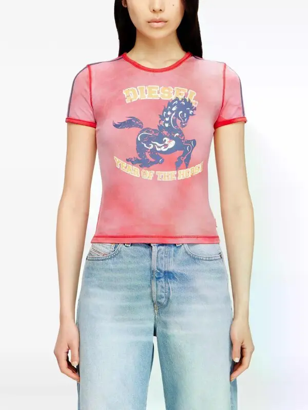 DIESEL® Graphic Print T-shirt