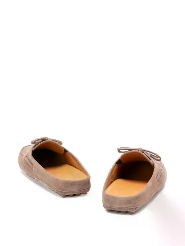 TOD'S Gommino Lace-up Mules - Neutrals