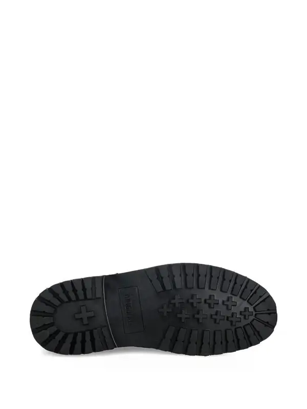Clarks Rock Lo Suede Derby Shoes - Black