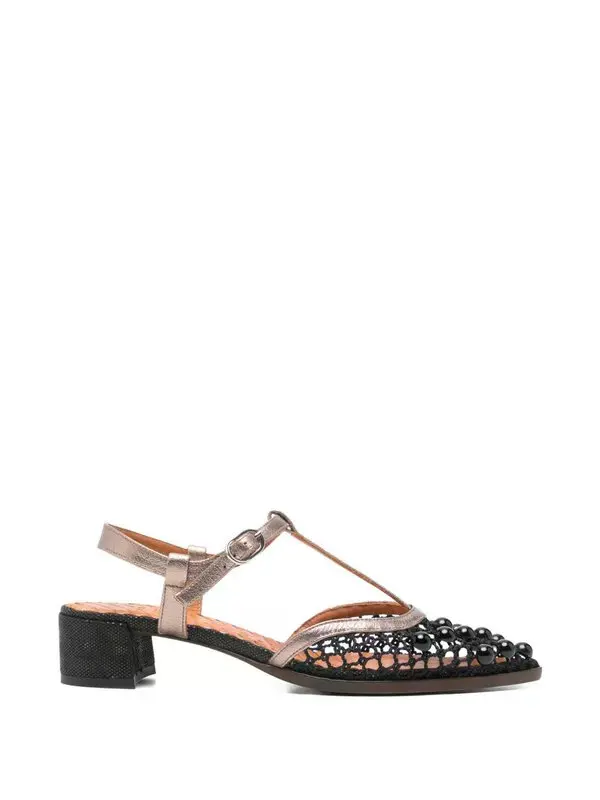Chie Mihara Hagila Beaded Heeled Pumps