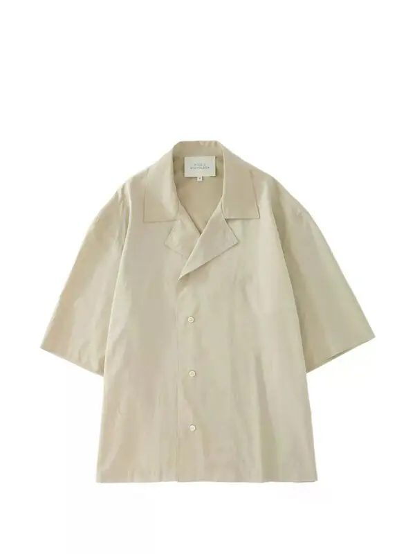 Studio Nicholson Wrapped Placket Loca Shirt