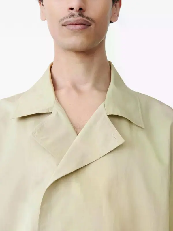 Studio Nicholson Wrapped Placket Loca Shirt