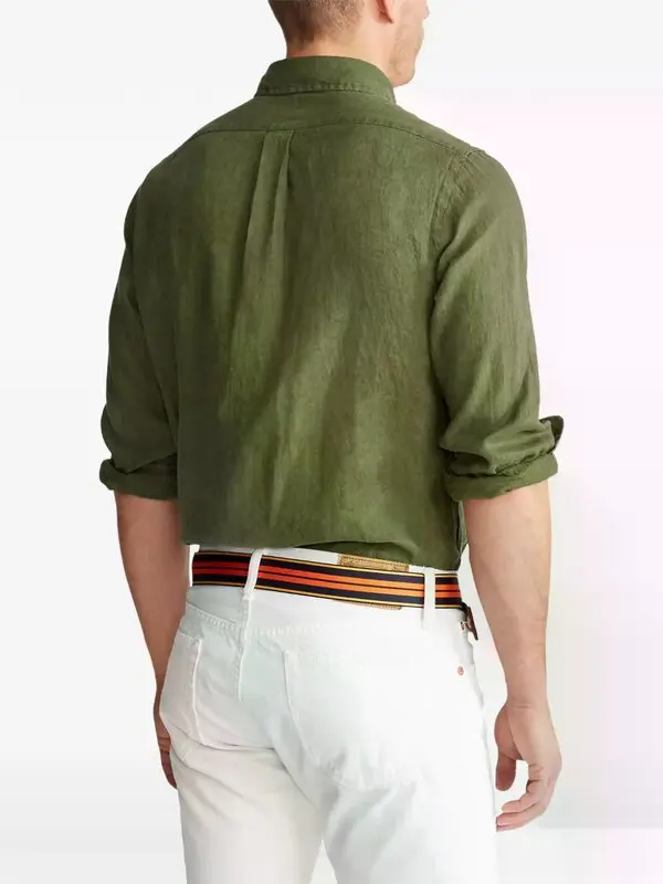 Polo Ralph Lauren Long-sleeve Buttoned Shirt - Green