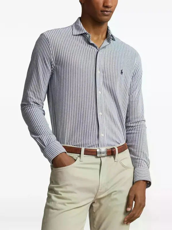 Polo Ralph Lauren Polo Pony Striped Shirt - Blue