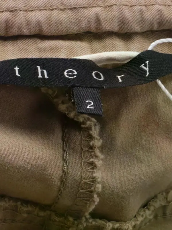 Theory Drawstring Cargo Trousers