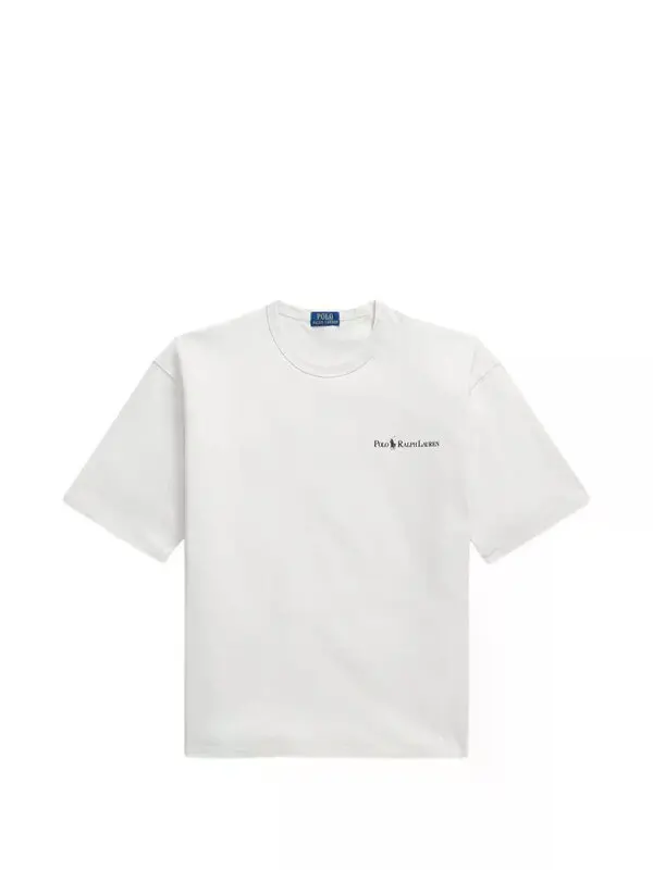 Polo Ralph Lauren Logo-detail Round-neck T-shirt - Grey