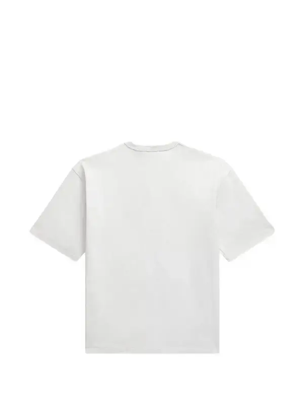 Polo Ralph Lauren Logo-detail Round-neck T-shirt - Grey