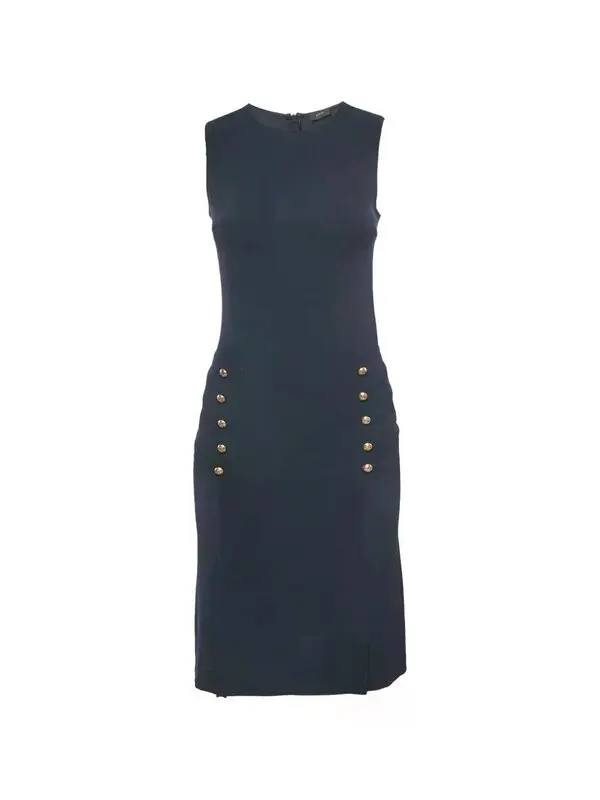 JOSEPH Button-accents Sleeveless Dress