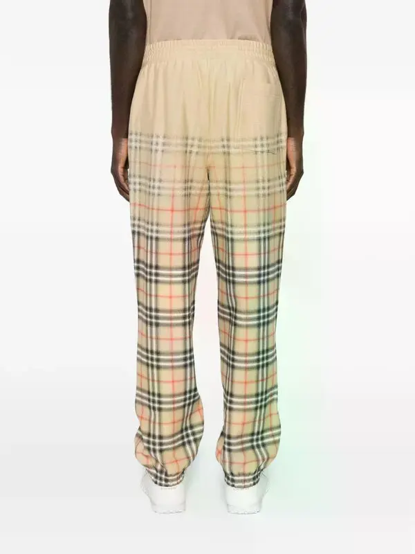 Burberry Gradient Check Track Pants