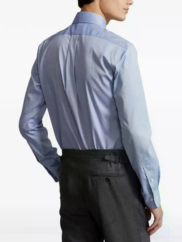 Polo Ralph Lauren Flap-pocket Buttoned Shirt - Blue
