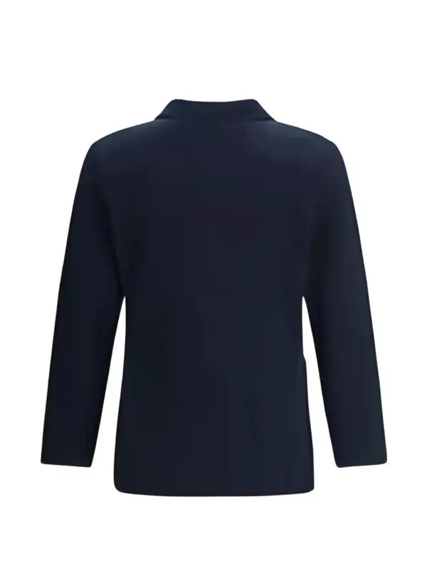 LARDINI Double-breasted Knitted Blazer