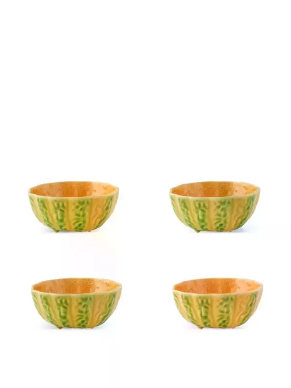 BORDALLO PINHEIRO Large Pumpkin Bowl - Yellow