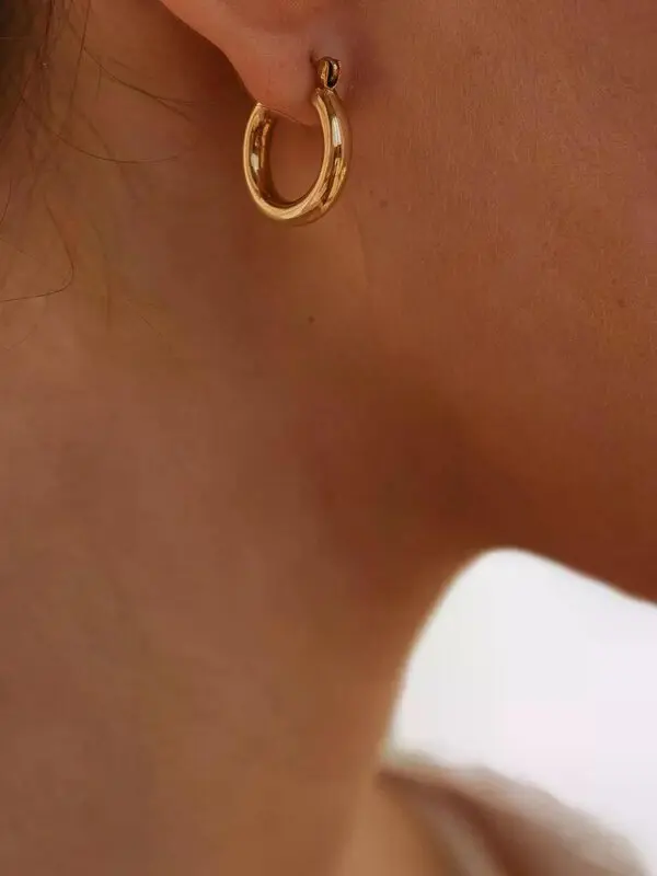 FREYA ROSE Mini Hoop Earrings - Gold