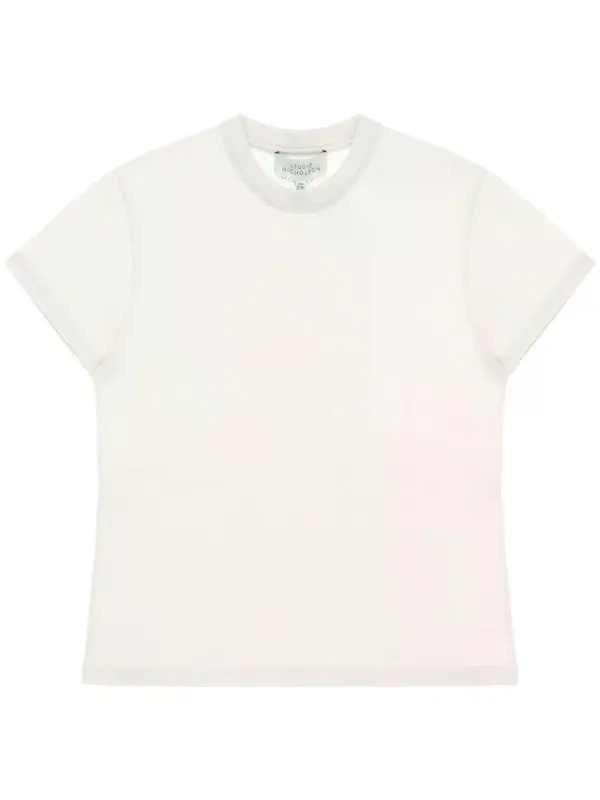 Studio Nicholson Cotton T-shirt - Neutrals