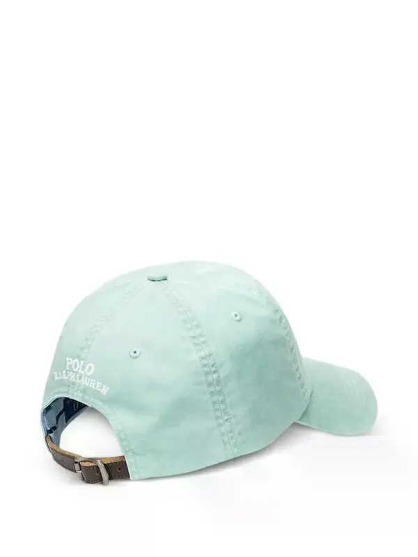 Polo Ralph Lauren Logo-embroidered Buckle-strap Cap - Green