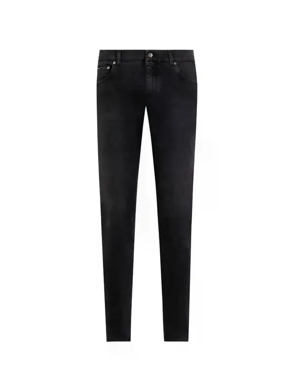Dolce & Gabbana Five-pocket Straight-leg Jeans