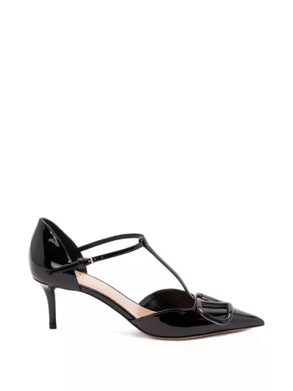 Valentino Garavani Logo-detail Heeled Pumps