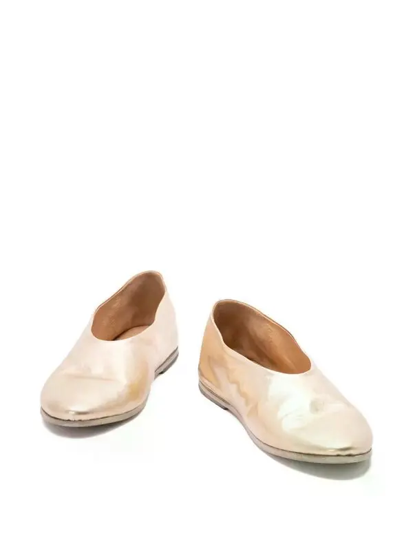 Marsèll Coltellaccio Ballet Flats - Gold
