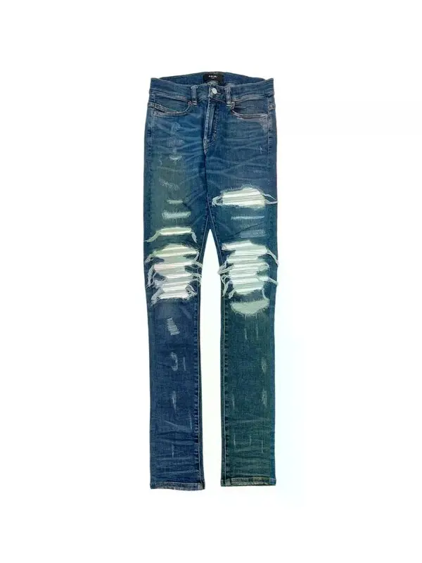 Amiri Ripped-effect Jeans