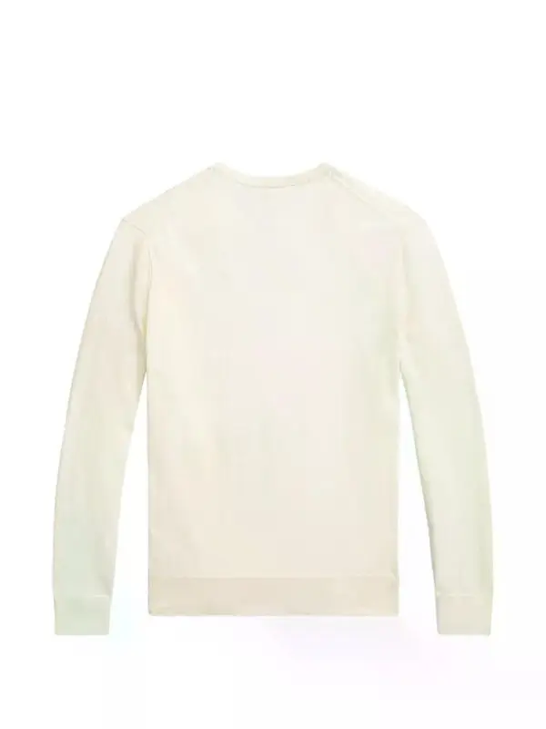 Polo Ralph Lauren Logo-embroidered Sweater - Neutrals