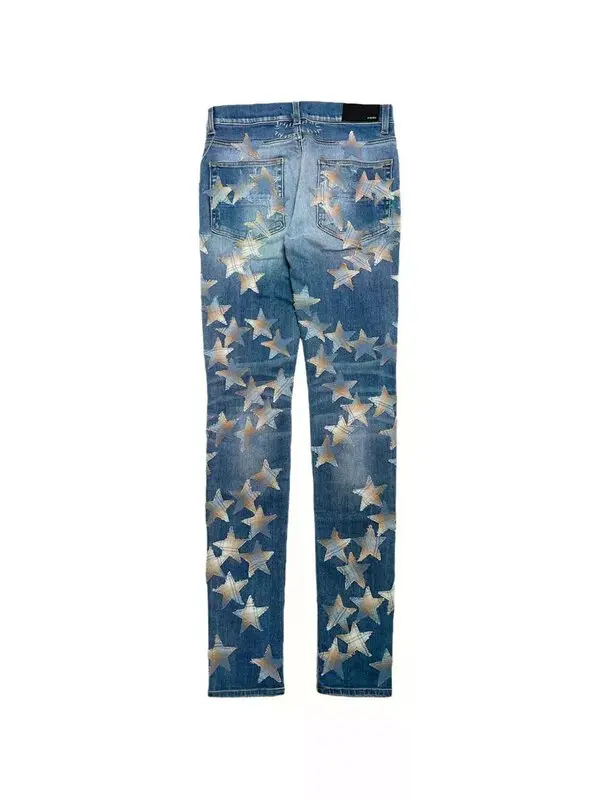 Amiri Star-patch Denim Jeans