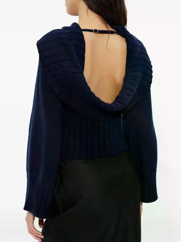 Cult Gaia Open-back Sweater