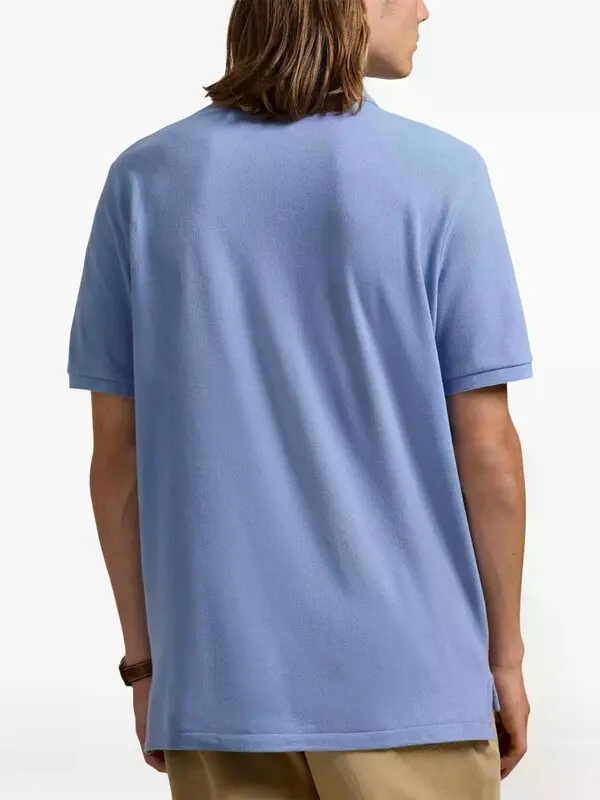 Polo Ralph Lauren Logo Short-sleeve Polo Shirt - Blue