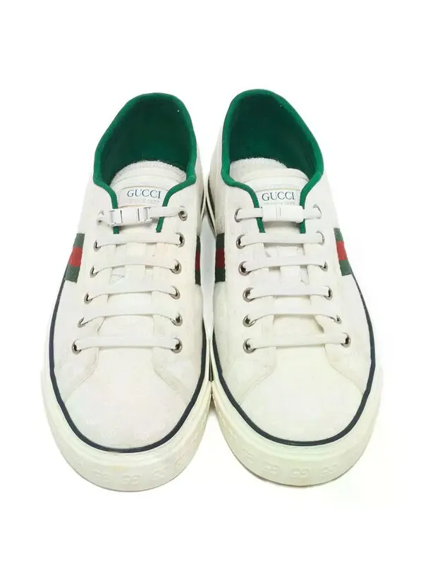 Gucci Tennis 1977 Monogram Sneakers - White