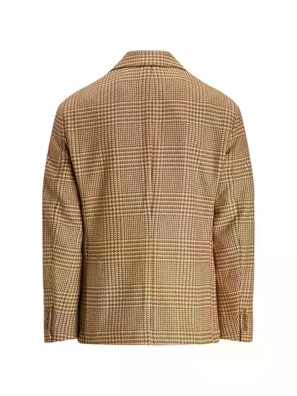 Polo Ralph Lauren Checked Single-breasted Blazer - Brown