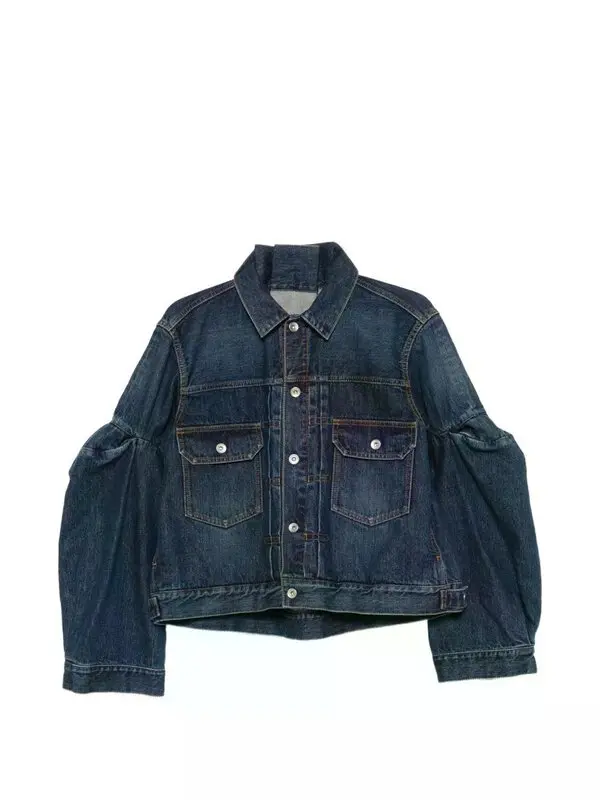 Sacai Button Denim Jacket