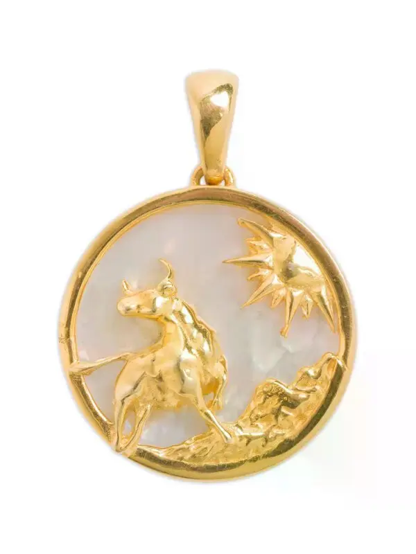 FREYA ROSE Taurus Pendant - Gold