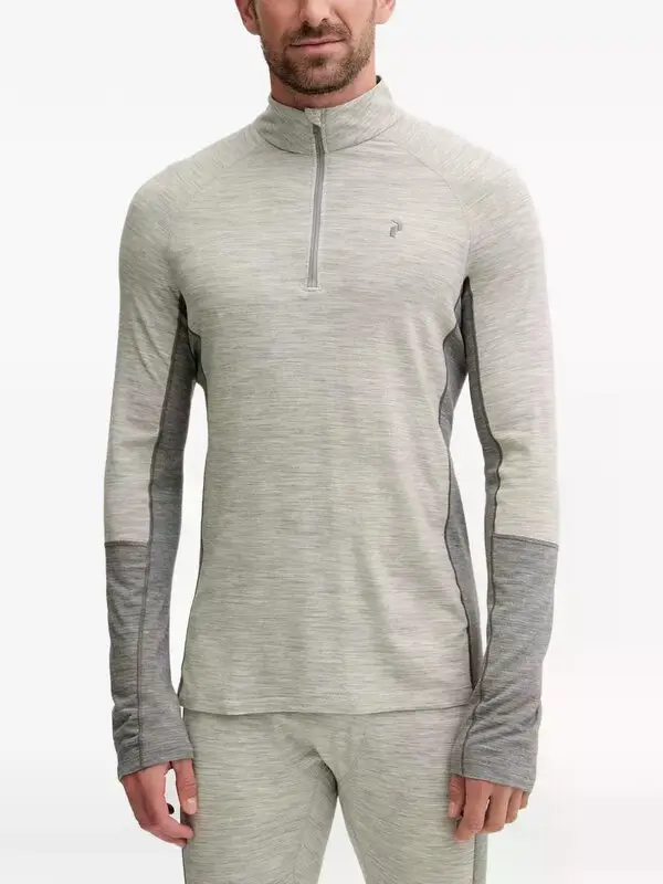 PEAK PERFORMANCE Half-zip Long-sleeve Top
