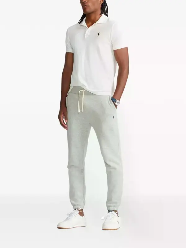Polo Ralph Lauren Logo-embroidered Track Pants - Grey