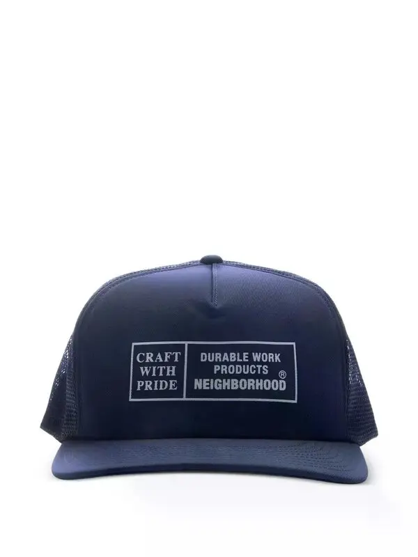 NEIGHBORHOOD Mesh Logo Cap - Blue