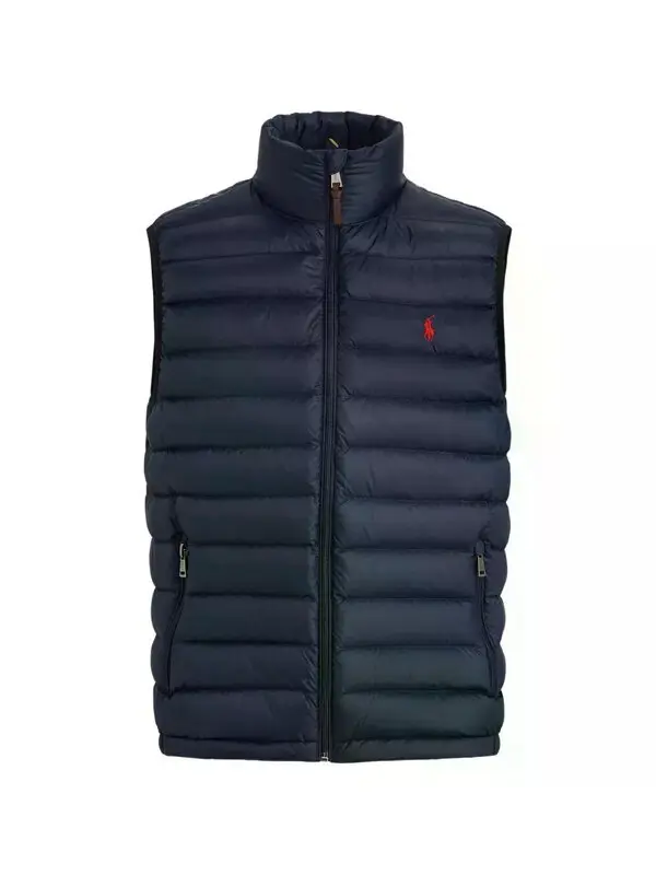 Polo Ralph Lauren Logo-embroidered Gilet - Blue