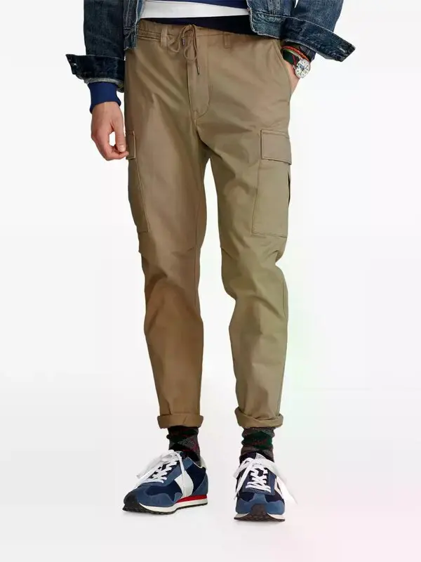 Polo Ralph Lauren Cargo-pocket Drawstring Trousers - Neutrals