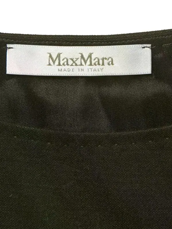 Max Mara Pleated Hem Top