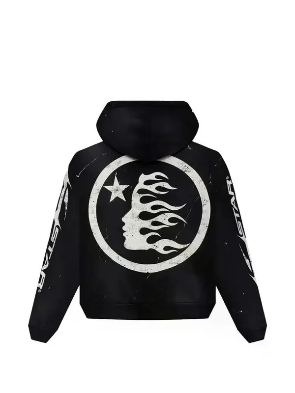 HELLSTAR Graphic Print Hoodie