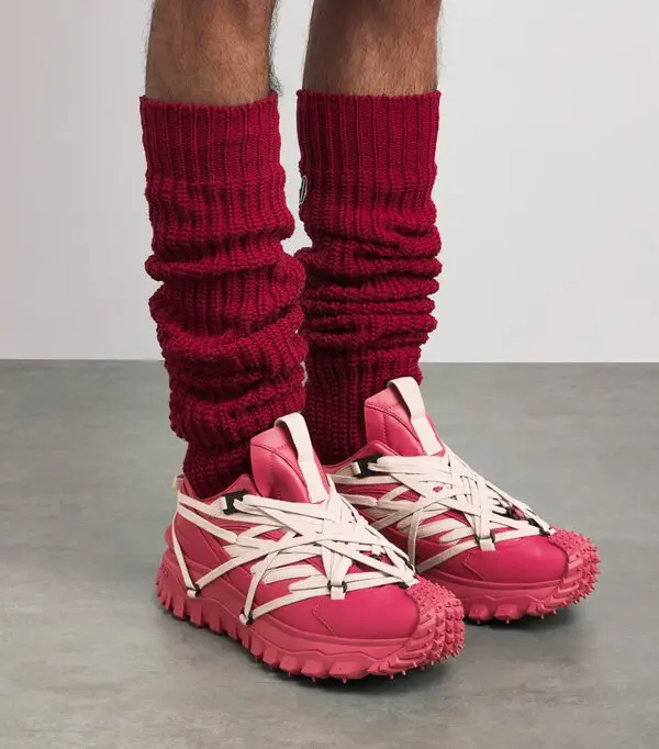 Rick Owens X Moncler Trailgrip Megalace Sneakers