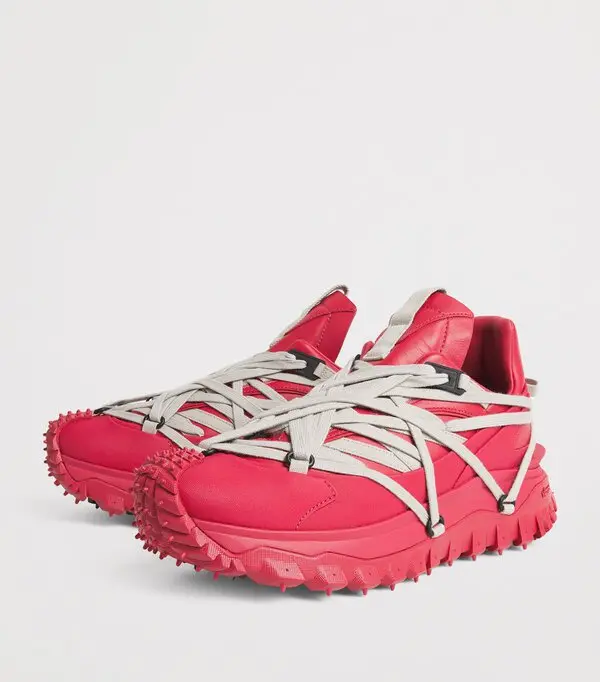 Rick Owens X Moncler Trailgrip Megalace Sneakers