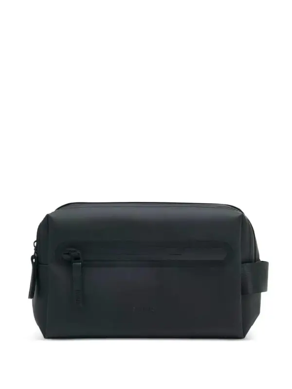 Rains W3 Zipped Wash Bag - Black
