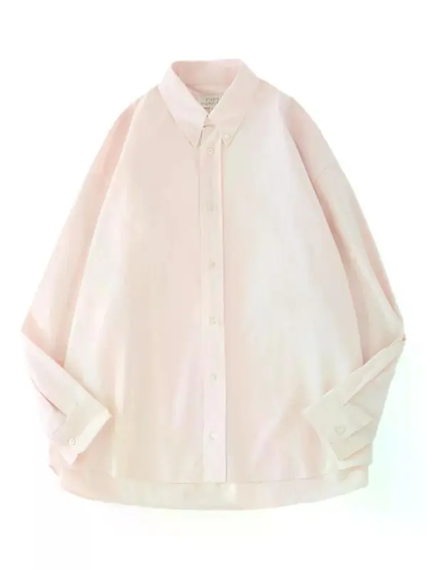 Studio Nicholson Embroidered Cotton Shirt