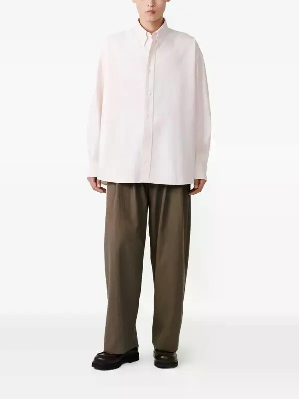 Studio Nicholson Embroidered Cotton Shirt