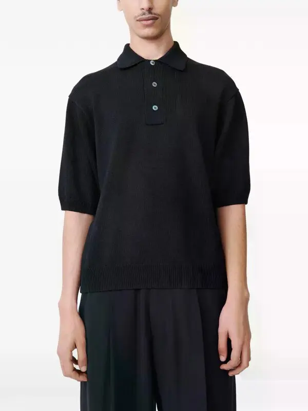Studio Nicholson Oversized Knit Swing Polo