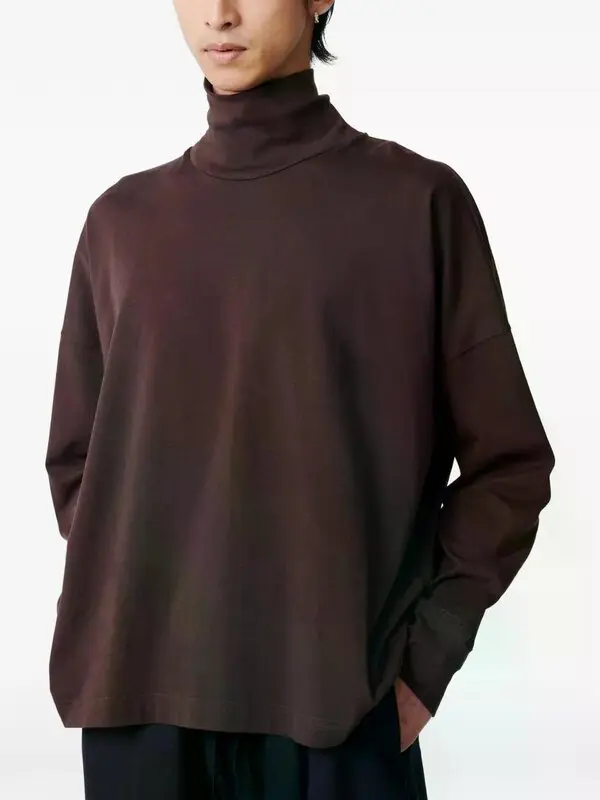 Studio Nicholson Area Mock-neck Jersey