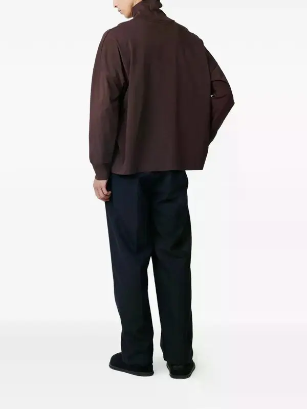 Studio Nicholson Area Mock-neck Jersey