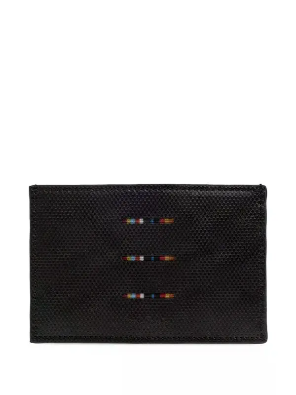 Paul Smith Stripe-detail Wallet - Black