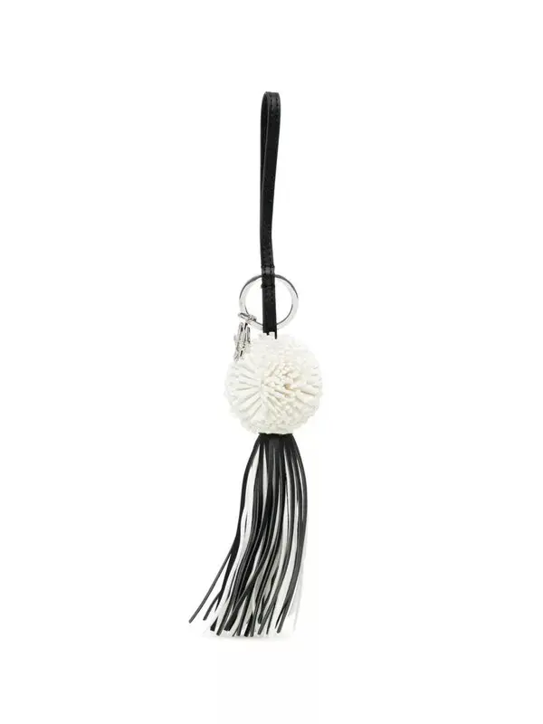Karl Lagerfeld K/autograph Pompom Charm - White