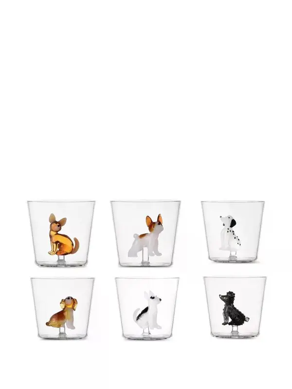 ICHENDORF MILANO Dog Tumblers - White