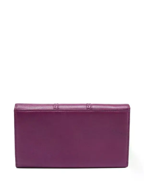 Escada Leather Clasp Clutch